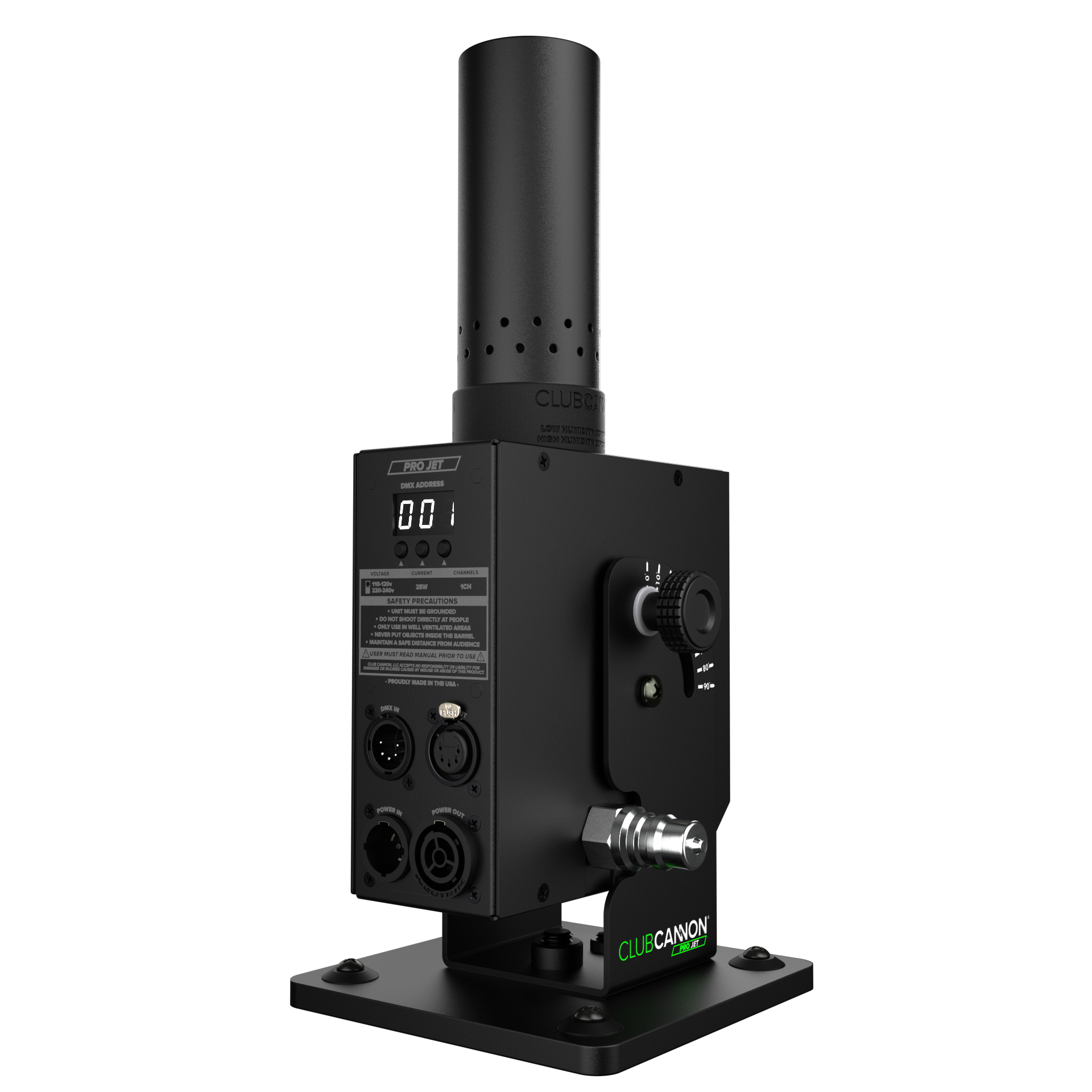CO2 Equipment Rental - AZ Lighting Production - Phoenix Arizona